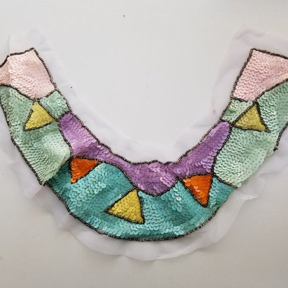 Other | 9s Sequin Neck Piece | Poshmark